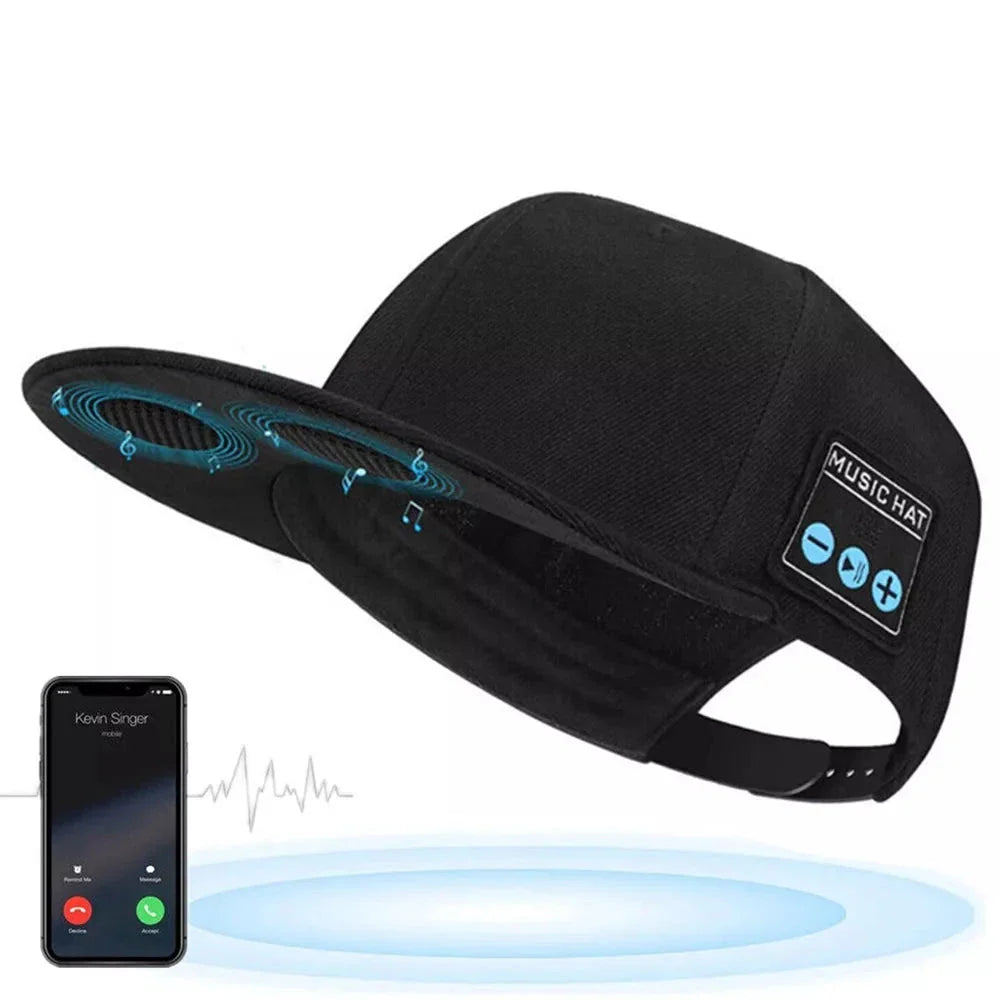 Bluetooth Speaker Baseball Cap – Wireless, Waterproof, and Stylish ...